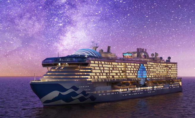 Star Princess on Maiden Voyage From Barcelona Welcomes First Guests ...